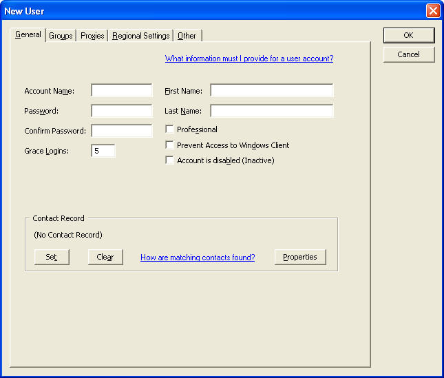 Creating and Editing Users Manually – InterAction Admin Client