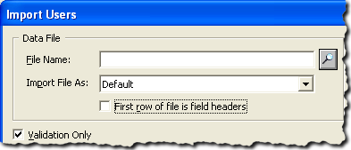 Importing Users – InterAction Admin Client