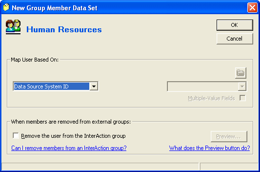 Creating and Editing Group Member Data Sets – InterAction Admin Client
