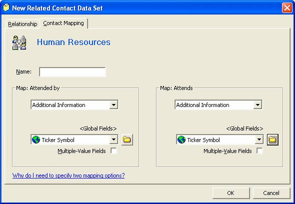 Creating and Editing Related Contact Data Sets – InterAction Admin Client