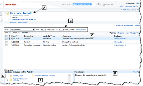 Activities Page Interaction Admin Client 6196