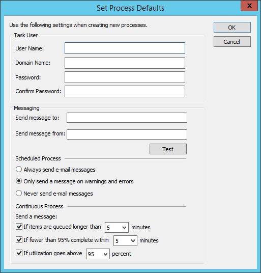 Scheduling Processes – InterAction® Administrator Answer Center