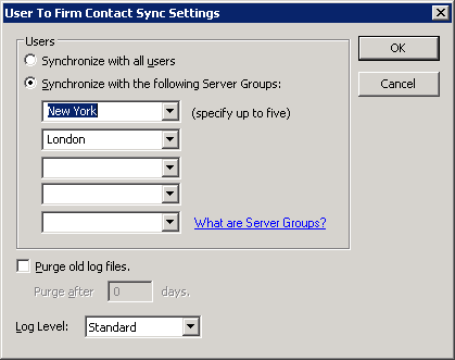 User to Firm Contact Sync Process – InterAction Admin Client