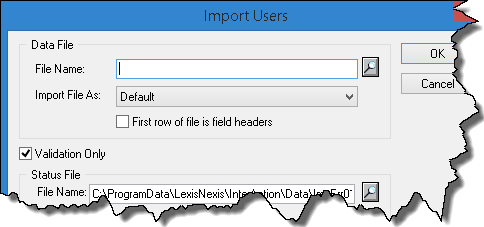 Importing Users – InterAction Admin Client