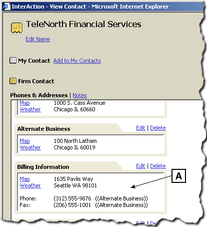 Overview of the Address Data Set and Address Rules – InterAction Admin Client