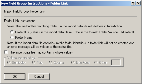 Linking Contacts into Folders – InterAction Admin Client