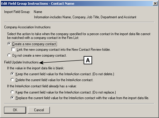 Updating Name Information – InterAction Admin Client