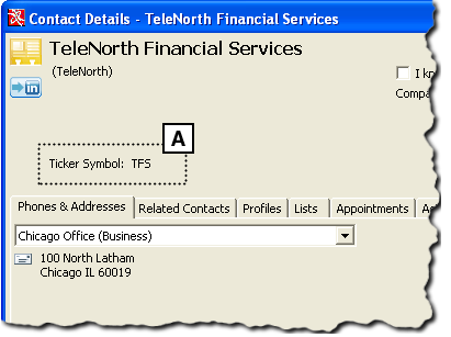 Dictionaried Additional Fields – InterAction Admin Client