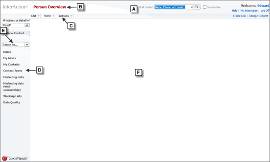 Framework for Web Client Pages – InterAction Admin Client