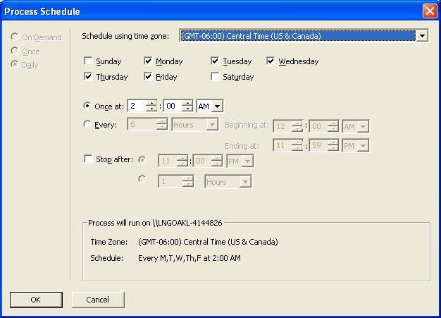 Configuring the Reminder Harvester – InterAction Administrator