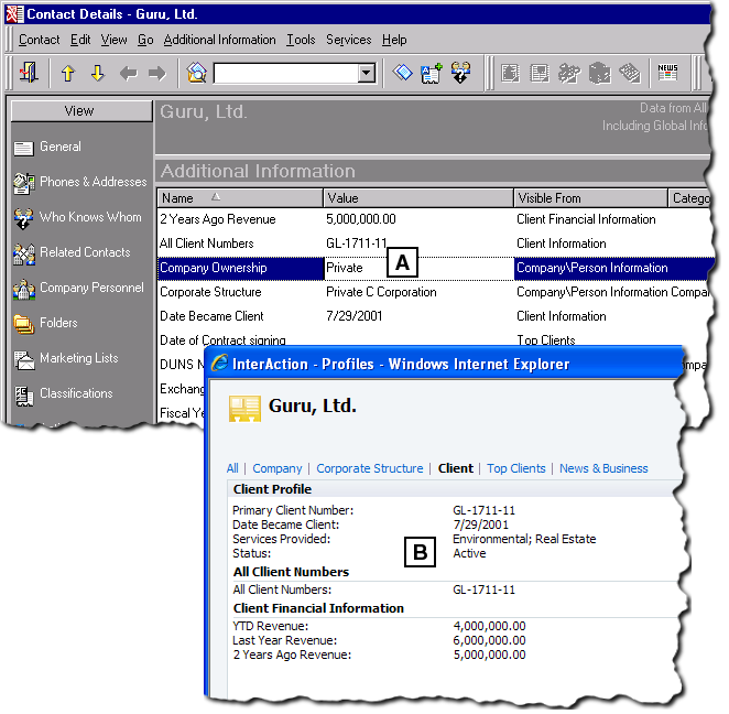 Overview of Administrative Folders – InterAction® Administrator Answer Center
