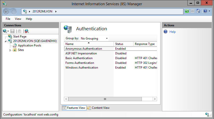 Définir l'authentification du compte utilisateur pour le Web Client – Base de connaissances d ...
